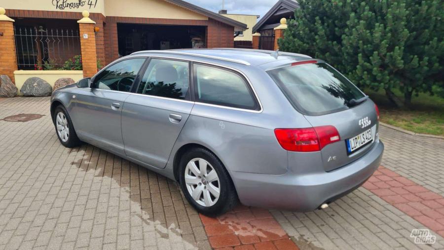 Pelēks Audi A6 2008 Šauļi, ar dzinēja tilpumu 2.00 L un nobraukumu 277 tūkst. km par 3950 €, foto 4 vietnē AUTOMOTO.COM.LV