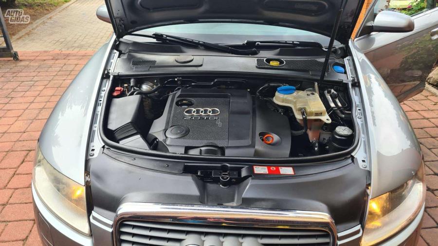 Pelēks Audi A6 2008 Šauļi, ar dzinēja tilpumu 2.00 L un nobraukumu 277 tūkst. km par 3950 €, foto 14 vietnē AUTOMOTO.COM.LV