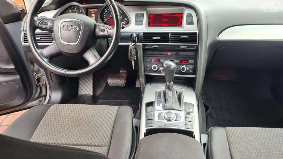 Pelēks Audi A6 2008 Šauļi, ar dzinēja tilpumu 2.00 L un nobraukumu 277 tūkst. km par 3950 €, foto 15 vietnē AUTOMOTO.COM.LV