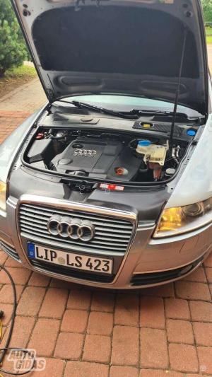 Pelēks Audi A6 2008 Šauļi, ar dzinēja tilpumu 2.00 L un nobraukumu 277 tūkst. km par 3950 €, foto 19 vietnē AUTOMOTO.COM.LV