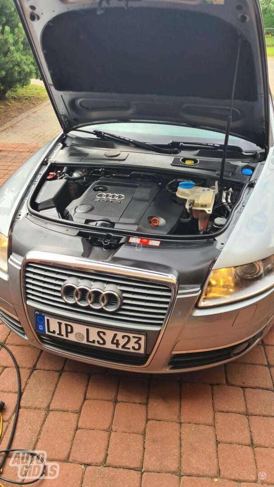 Pelēks Audi A6 2008 Šauļi, ar dzinēja tilpumu 2.00 L un nobraukumu 277 tūkst. km par 3950 €, foto 19 vietnē AUTOMOTO.COM.LV