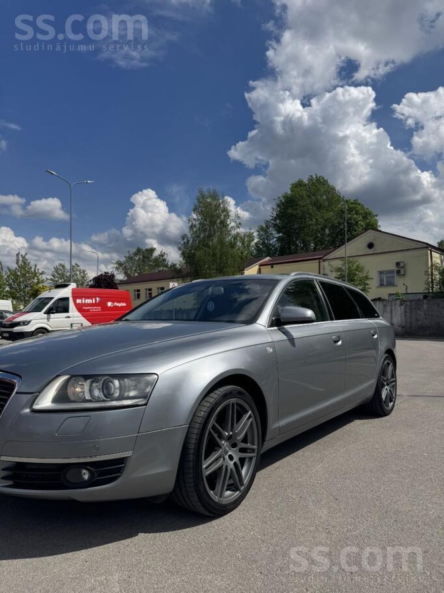 Grey Audi A6 2008 in Riga, with an engine capacity of 3.00 L and mileage of 295 thousand km for 4890 €, photo 1 on AUTOMOTO.COM.LV