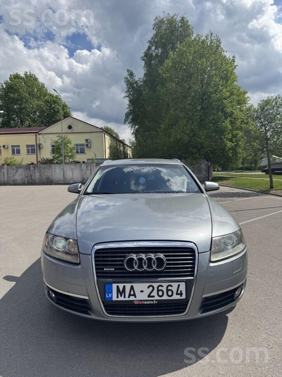 Grey Audi A6 2008 in Riga, with an engine capacity of 3.00 L and mileage of 295 thousand km for 4890 €, photo 4 on AUTOMOTO.COM.LV
