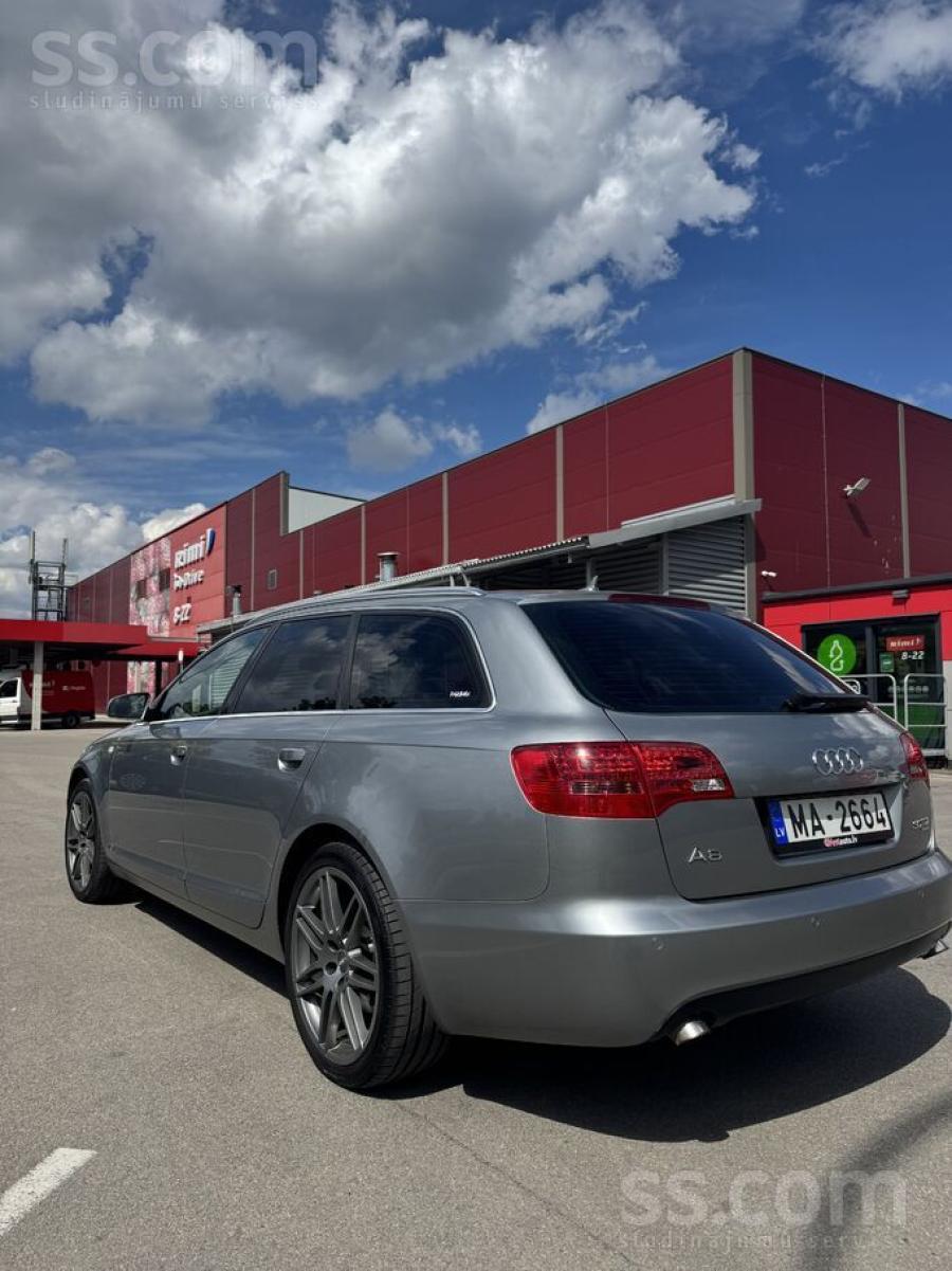 Grey Audi A6 2008 in Riga, with an engine capacity of 3.00 L and mileage of 295 thousand km for 4890 €, photo 5 on AUTOMOTO.COM.LV