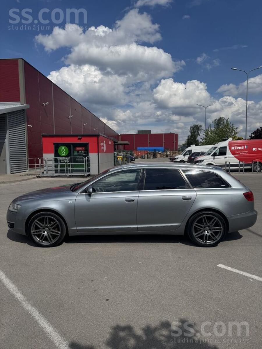 Grey Audi A6 2008 in Riga, with an engine capacity of 3.00 L and mileage of 295 thousand km for 4890 €, photo 8 on AUTOMOTO.COM.LV