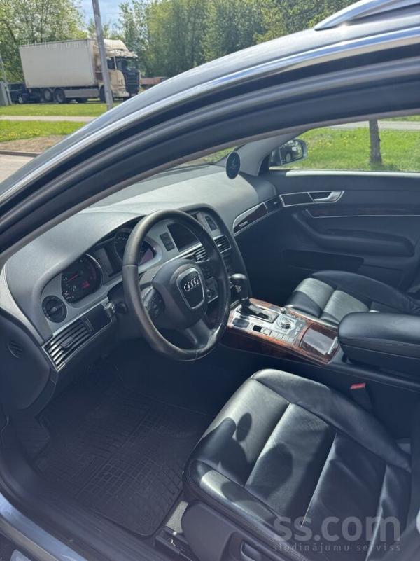 Pelēks Audi A6 2008 Rīga, ar dzinēja tilpumu 3.00 L un nobraukumu 295 tūkst. km par 4890 €, foto 8 vietnē AUTOMOTO.COM.LV