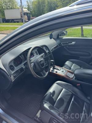 Grey Audi A6 2008 in Riga, with an engine capacity of 3.00 L and mileage of 295 thousand km for 4890 €, photo 9 on AUTOMOTO.COM.LV