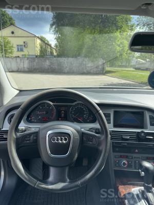 Grey Audi A6 2008 in Riga, with an engine capacity of 3.00 L and mileage of 295 thousand km for 4890 €, photo 10 on AUTOMOTO.COM.LV