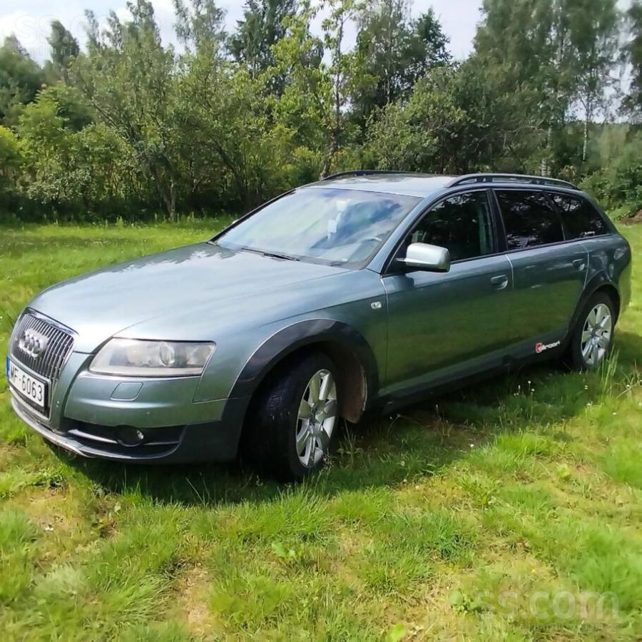 Pelēks Audi A6 2008 Jēkabpils, ar dzinēja tilpumu 3.00 L un nobraukumu 322 tūkst. km par 3400 €, foto 1 vietnē AUTOMOTO.COM.LV