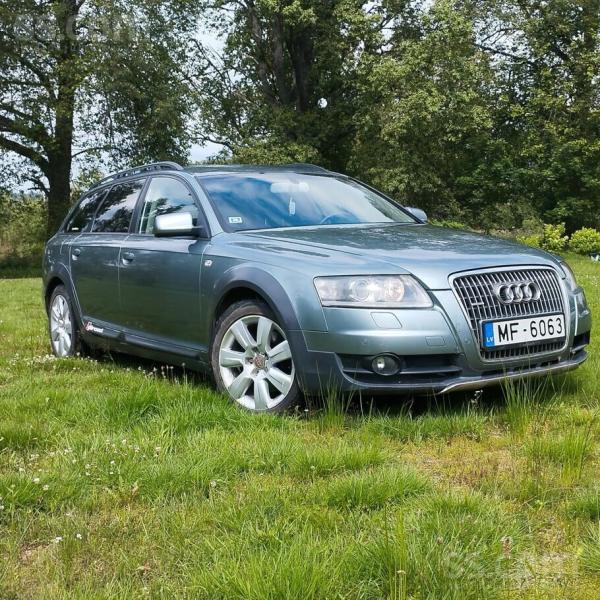 Grey Audi A6 2008 in Jekabpils, with an engine capacity of 3.00 L and mileage of 322 thousand km for 3400 €, photo 9 on AUTOMOTO.COM.LV