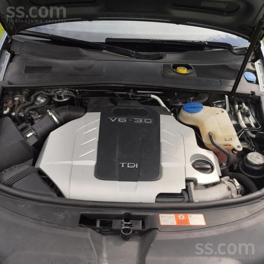 Pelēks Audi A6 2008 Jēkabpils, ar dzinēja tilpumu 3.00 L un nobraukumu 322 tūkst. km par 3400 €, foto 16 vietnē AUTOMOTO.COM.LV
