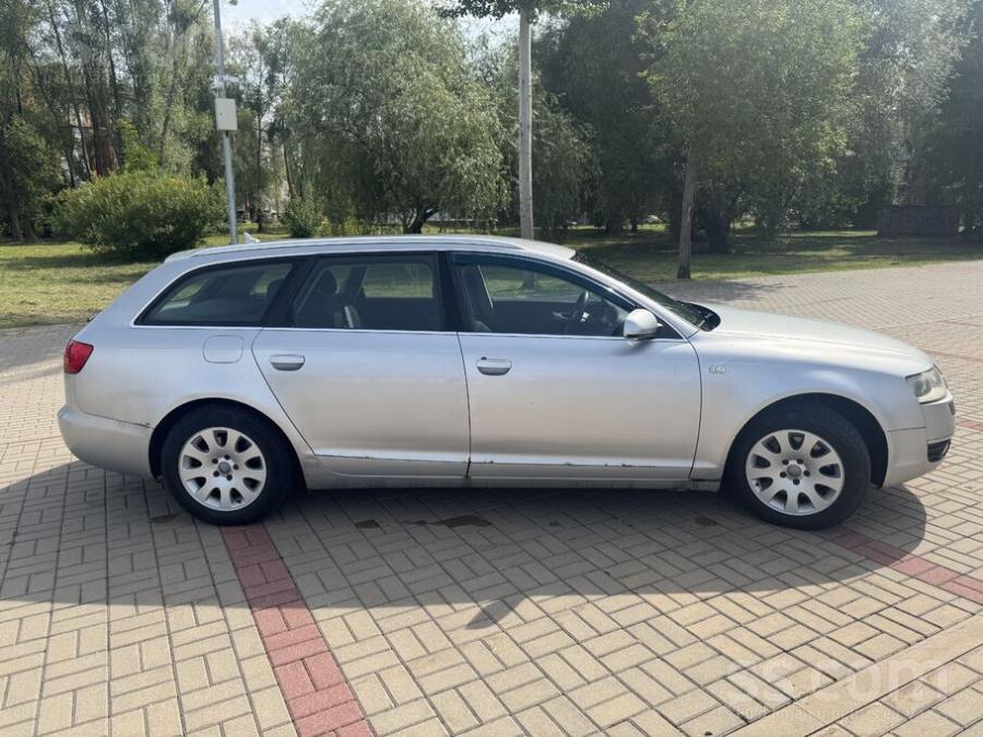 Pelēks Audi A6 2008 Rīga, ar dzinēja tilpumu 2.70 L un nobraukumu 420 tūkst. km par 1950 €, foto 4 vietnē AUTOMOTO.COM.LV