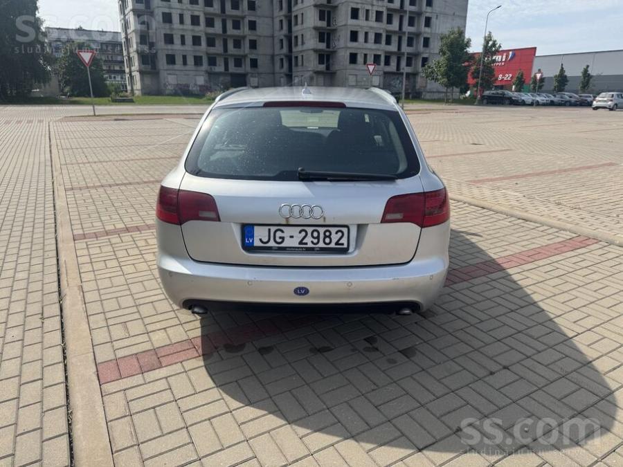 Pelēks Audi A6 2008 Rīga, ar dzinēja tilpumu 2.70 L un nobraukumu 420 tūkst. km par 1950 €, foto 5 vietnē AUTOMOTO.COM.LV
