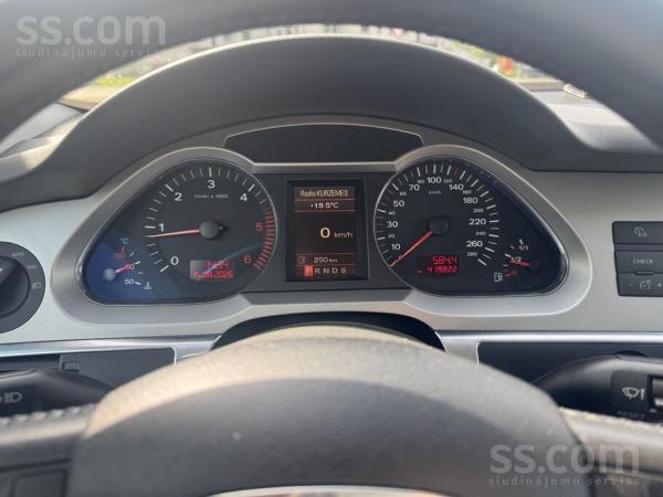 Pelēks Audi A6 2008 Rīga, ar dzinēja tilpumu 2.70 L un nobraukumu 420 tūkst. km par 1950 €, foto 7 vietnē AUTOMOTO.COM.LV