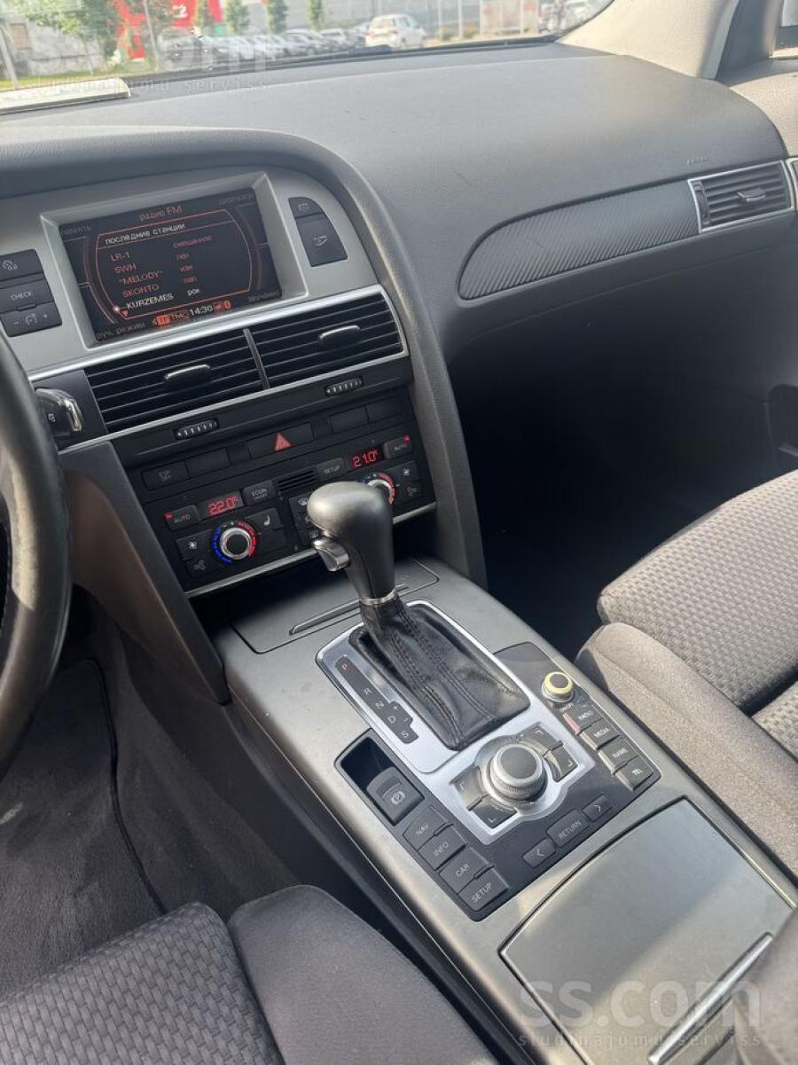 Pelēks Audi A6 2008 Rīga, ar dzinēja tilpumu 2.70 L un nobraukumu 420 tūkst. km par 1950 €, foto 9 vietnē AUTOMOTO.COM.LV