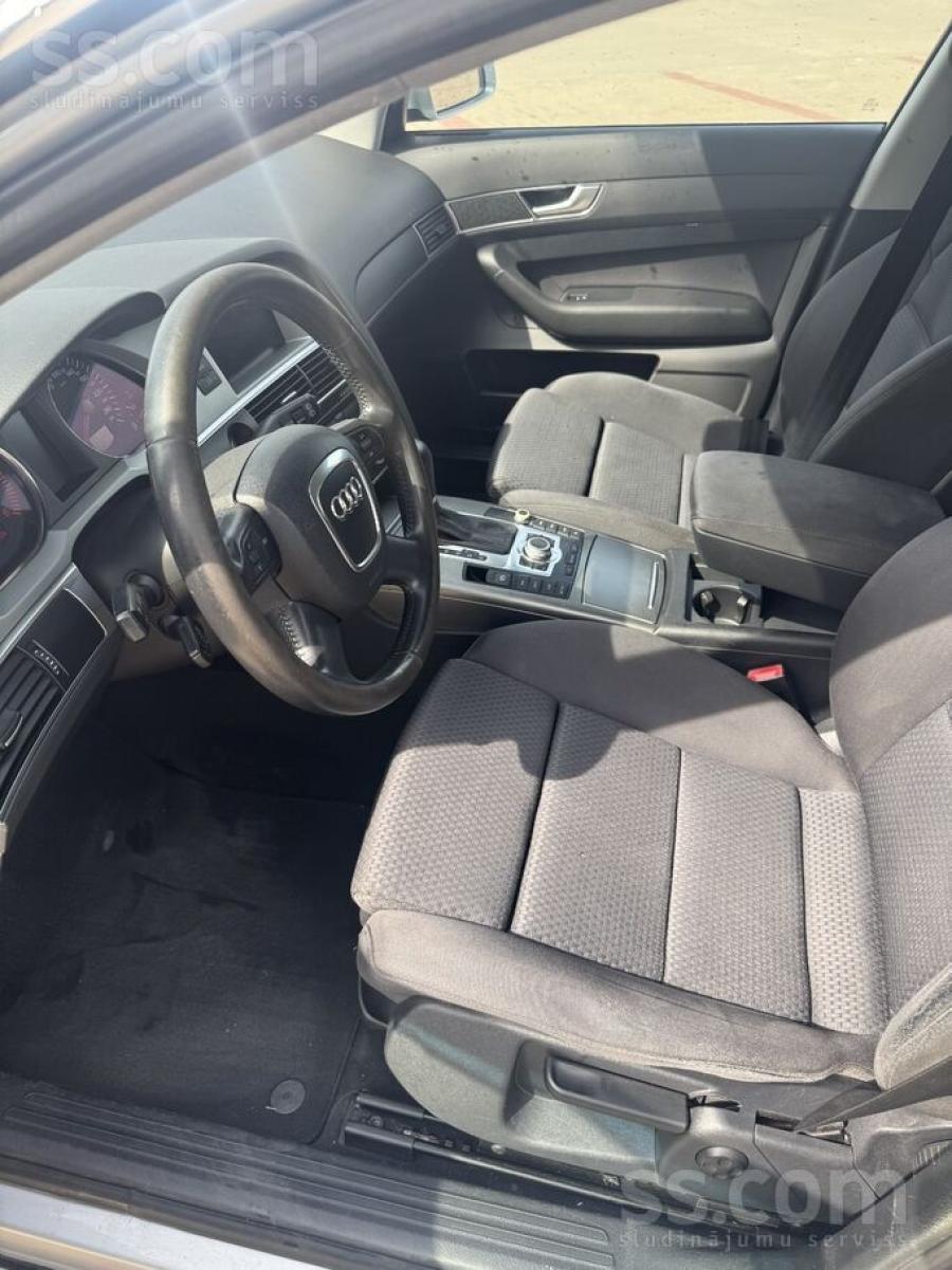 Pelēks Audi A6 2008 Rīga, ar dzinēja tilpumu 2.70 L un nobraukumu 420 tūkst. km par 1950 €, foto 13 vietnē AUTOMOTO.COM.LV