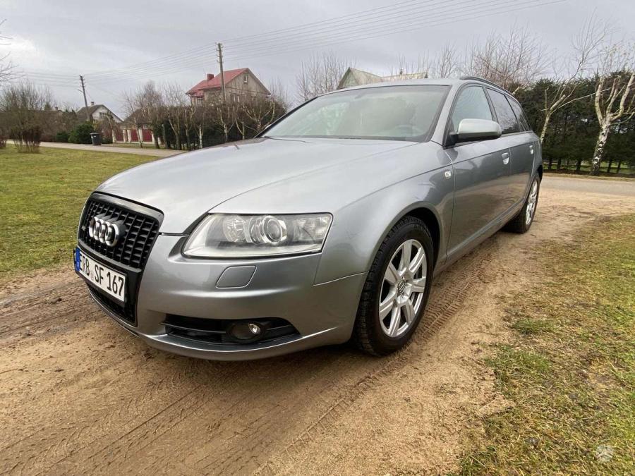 Grey Audi A6 2008 in Varena, with an engine capacity of 2.70 L and mileage of 300 thousand km for 3900 €, photo 3 on AUTOMOTO.COM.LV