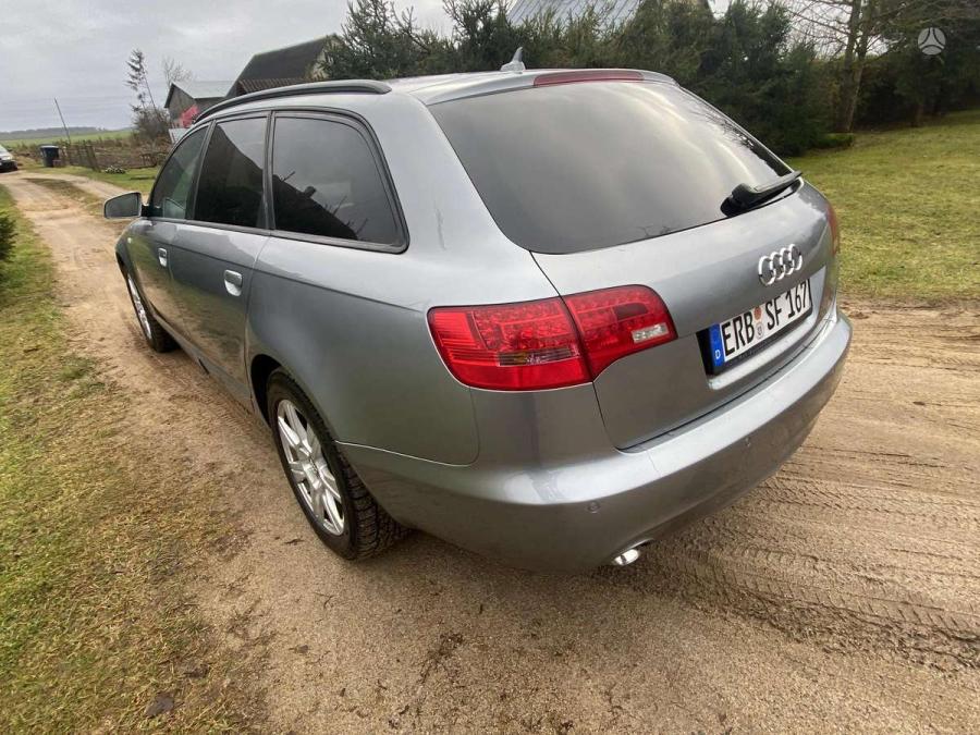 Grey Audi A6 2008 in Varena, with an engine capacity of 2.70 L and mileage of 300 thousand km for 3900 €, photo 4 on AUTOMOTO.COM.LV