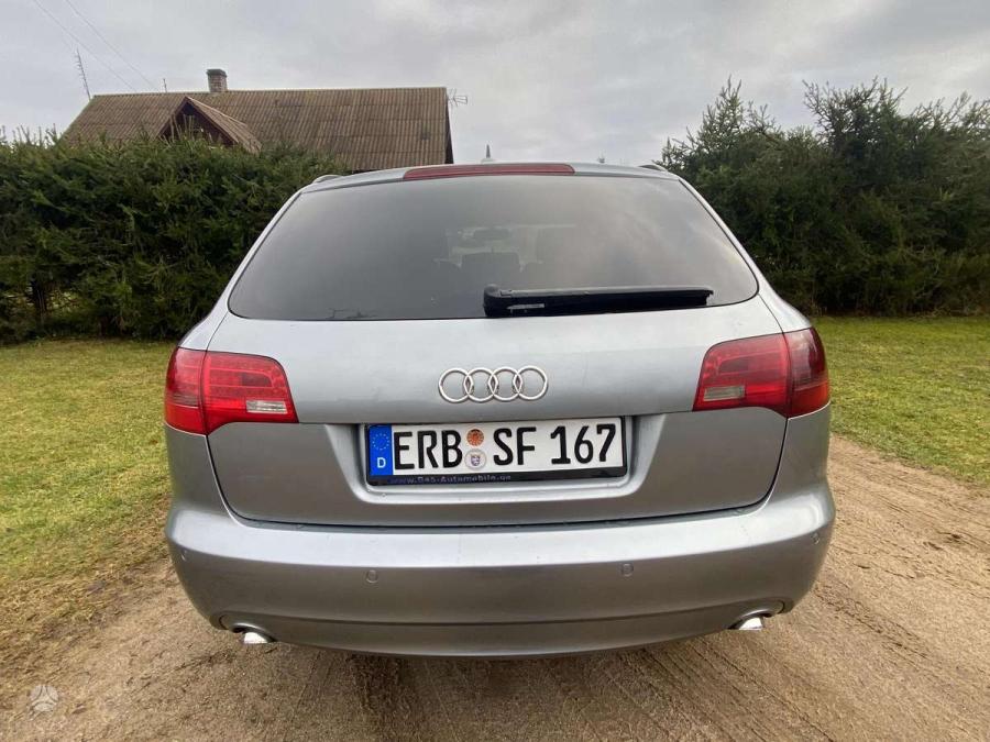 Grey Audi A6 2008 in Varena, with an engine capacity of 2.70 L and mileage of 300 thousand km for 3900 €, photo 5 on AUTOMOTO.COM.LV