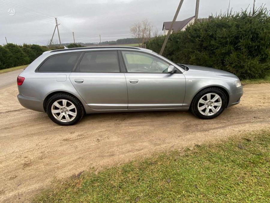 Grey Audi A6 2008 in Varena, with an engine capacity of 2.70 L and mileage of 300 thousand km for 3900 €, photo 7 on AUTOMOTO.COM.LV