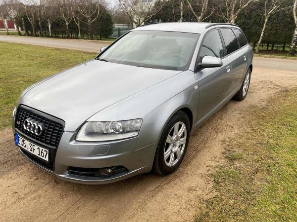 Pelēks Audi A6 2008 Varėna, ar dzinēja tilpumu 2.70 L un nobraukumu 300 tūkst. km par 3900 €, foto 8 vietnē AUTOMOTO.COM.LV
