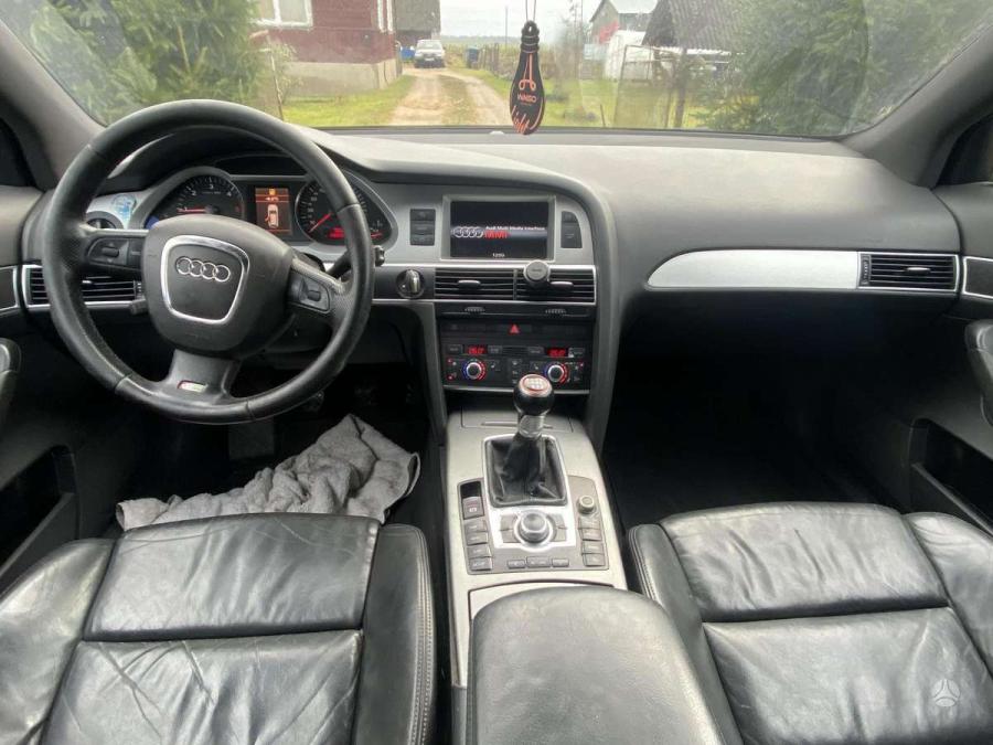 Grey Audi A6 2008 in Varena, with an engine capacity of 2.70 L and mileage of 300 thousand km for 3900 €, photo 13 on AUTOMOTO.COM.LV