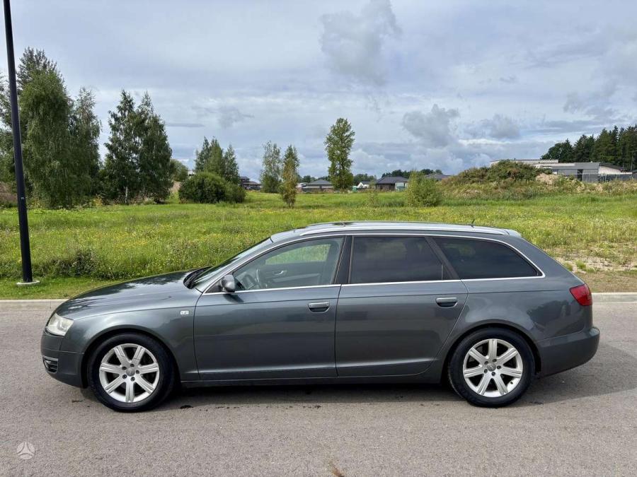 Grey Audi A6 2008 in Vilnius, with an engine capacity of 2.97 L and mileage of 400 thousand km for 2500 €, photo 3 on AUTOMOTO.COM.LV