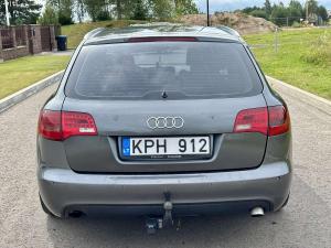 Grey Audi A6 2008 in Vilnius, with an engine capacity of 2.97 L and mileage of 400 thousand km for 2500 €, photo 5 on AUTOMOTO.COM.LV