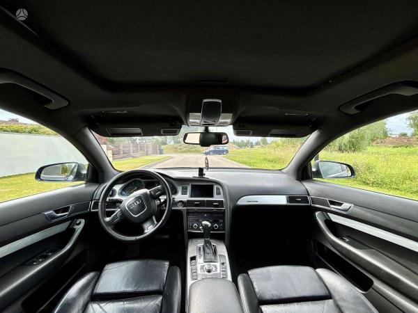 Grey Audi A6 2008 in Vilnius, with an engine capacity of 2.97 L and mileage of 400 thousand km for 2500 €, photo 9 on AUTOMOTO.COM.LV