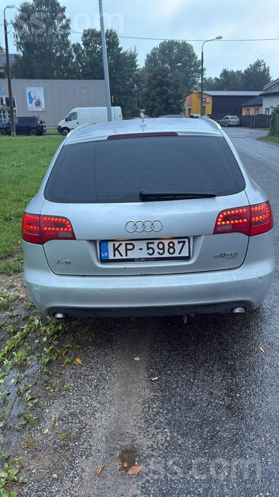 Pelēks Audi A6 2008 Rīga, ar dzinēja tilpumu 3.00 L un nobraukumu 266 tūkst. km par 1890 €, foto 14 vietnē AUTOMOTO.COM.LV