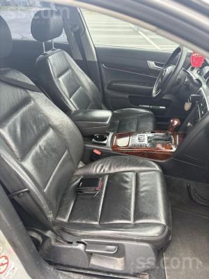 Pelēks Audi A6 2008 Rīga, ar dzinēja tilpumu 3.00 L un nobraukumu 266 tūkst. km par 1890 €, foto 16 vietnē AUTOMOTO.COM.LV