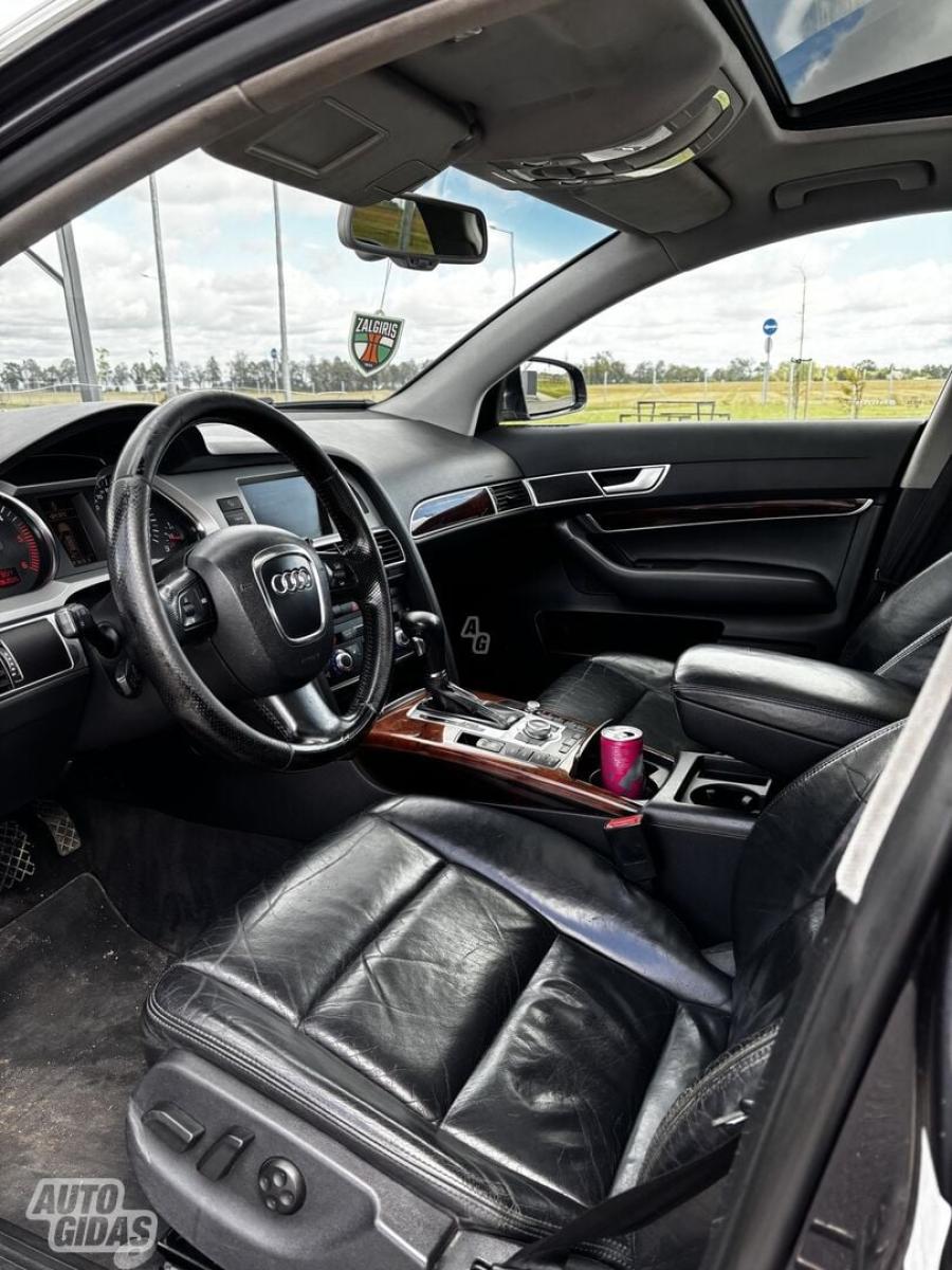 Grey Audi A6 2008 in Marijampole, with an engine capacity of 2.70 L and mileage of 339 thousand km for 2800 €, photo 8 on AUTOMOTO.COM.LV