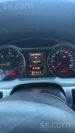 Grey Audi A6 2008 in Riga, with an engine capacity of 3.00 L and mileage of 266 thousand km for 1880 €, photo 9 on AUTOMOTO.COM.LV