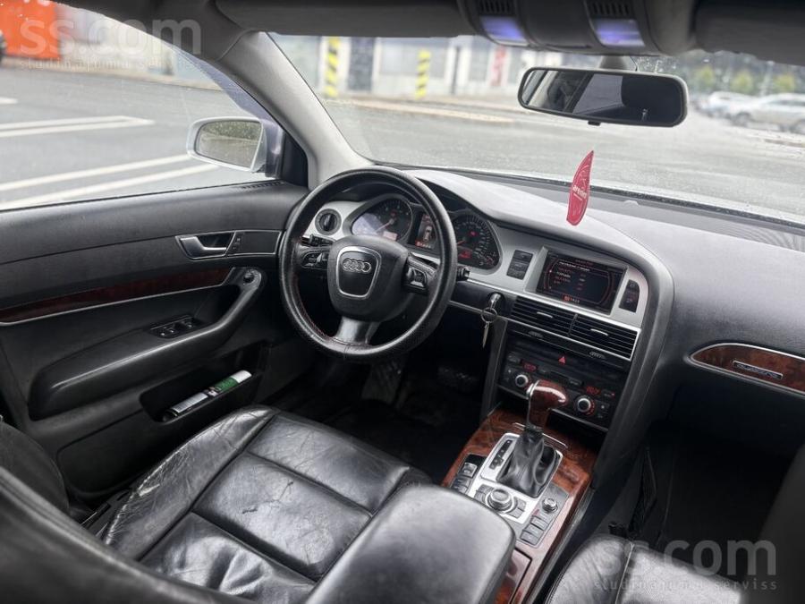 Grey Audi A6 2008 in Riga, with an engine capacity of 3.00 L and mileage of 266 thousand km for 1880 €, photo 19 on AUTOMOTO.COM.LV