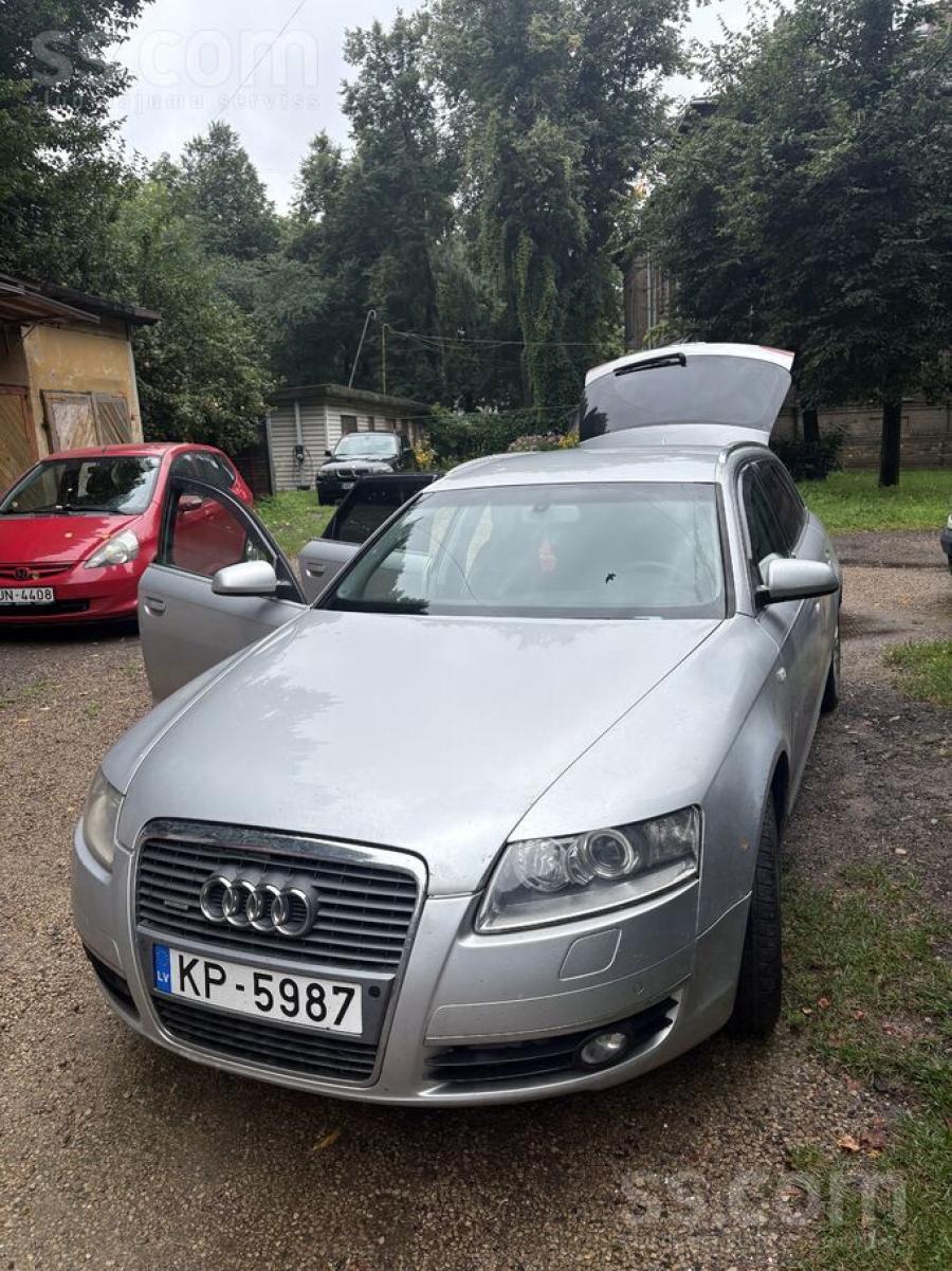 Grey Audi A6 2008 in Riga, with an engine capacity of 3.00 L and mileage of 266 thousand km for 1880 €, photo 24 on AUTOMOTO.COM.LV