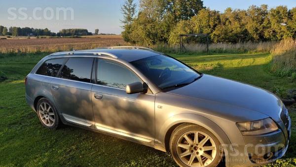 Grey Audi A6 2008 in Valka, with an engine capacity of 3.00 L and mileage of 427 thousand km for 3600 €, photo 1 on AUTOMOTO.COM.LV