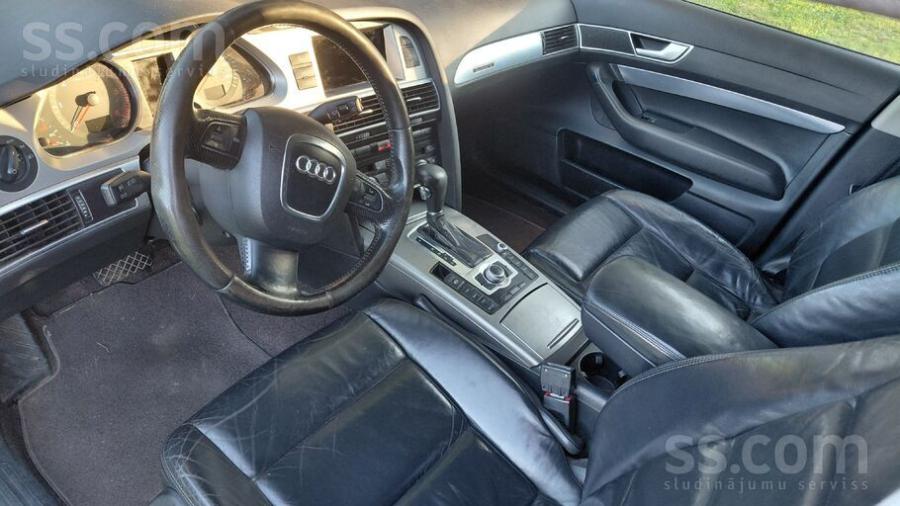 Pelēks Audi A6 2008 Valka, ar dzinēja tilpumu 3.00 L un nobraukumu 427 tūkst. km par 3600 €, foto 4 vietnē AUTOMOTO.COM.LV