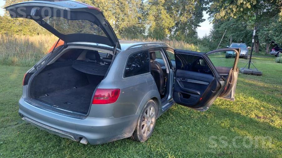 Pelēks Audi A6 2008 Valka, ar dzinēja tilpumu 3.00 L un nobraukumu 427 tūkst. km par 3600 €, foto 8 vietnē AUTOMOTO.COM.LV