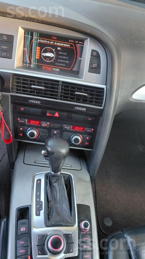 Grey Audi A6 2008 in Valka, with an engine capacity of 3.00 L and mileage of 427 thousand km for 3600 €, photo 11 on AUTOMOTO.COM.LV