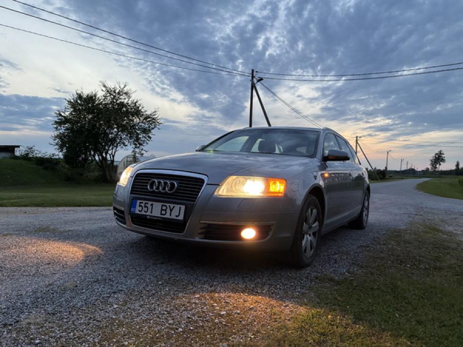 Grey Audi A6 2008 in Torva, with an engine capacity of 0.00 L and mileage of 336 thousand km for 3250 €, photo 1 on AUTOMOTO.COM.LV