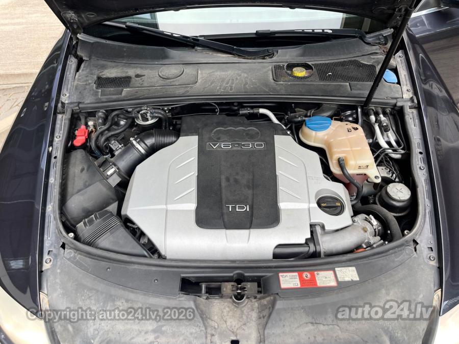 Grey Audi A6 2008 in Tartu, with an engine capacity of 3.00 L and mileage of 359 thousand km for 2499 €, photo 19 on AUTOMOTO.COM.LV