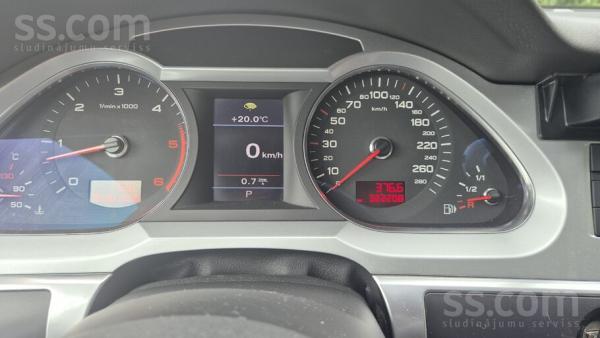Серый Ауди А6 2008 в Огре, объемом двигателя 2.70 л и пробегом 322 тыс. км за 4400 €, фото 6 на AUTOMOTO.COM.LV