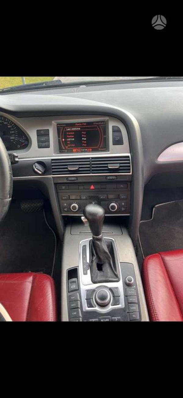 Grey Audi A6 2008 in Utena, with an engine capacity of 1.97 L and mileage of 344 thousand km for 2100 €, photo 8 on AUTOMOTO.COM.LV