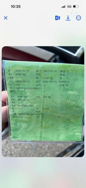 Серый Ауди А6 2008 в Утена, объемом двигателя 1.97 л и пробегом 344 тыс. км за 2100 €, фото 20 на AUTOMOTO.COM.LV