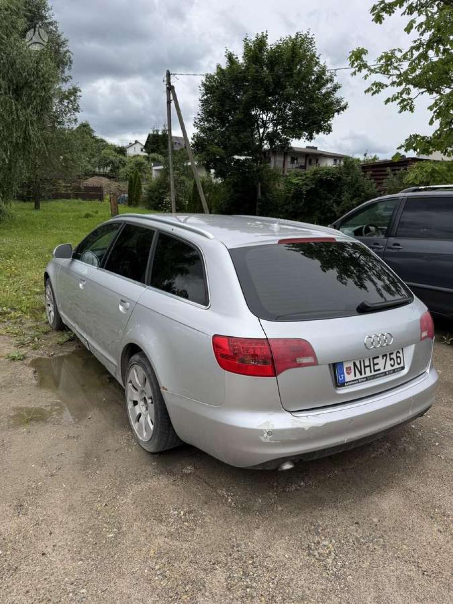 Pelēks Audi A6 2008 Viļņa, ar dzinēja tilpumu 2.70 L un nobraukumu 240 tūkst. km par 2000 €, foto 3 vietnē AUTOMOTO.COM.LV