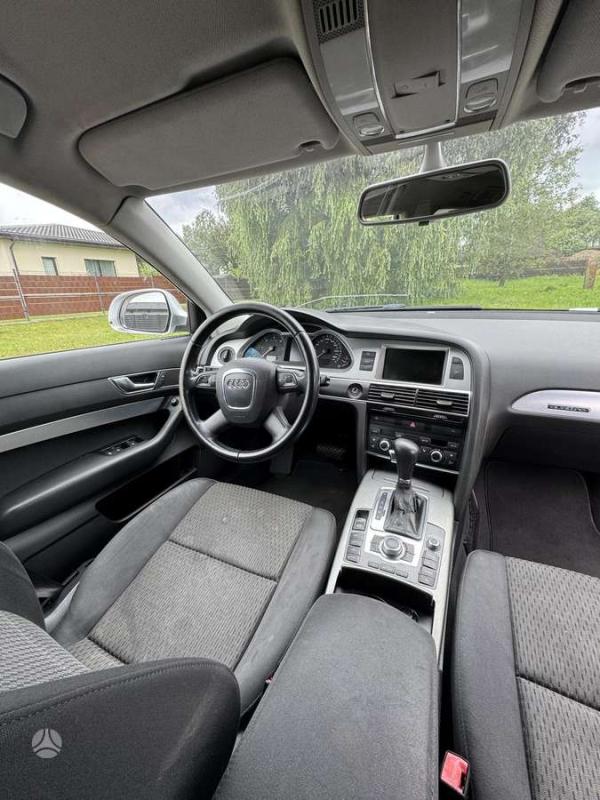 Grey Audi A6 2008 in Vilnius, with an engine capacity of 2.70 L and mileage of 240 thousand km for 2000 €, photo 6 on AUTOMOTO.COM.LV