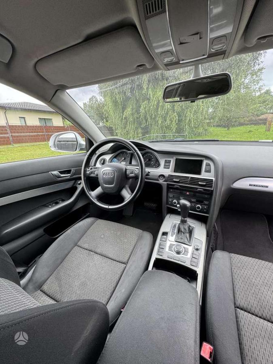 Pelēks Audi A6 2008 Viļņa, ar dzinēja tilpumu 2.70 L un nobraukumu 240 tūkst. km par 2000 €, foto 6 vietnē AUTOMOTO.COM.LV