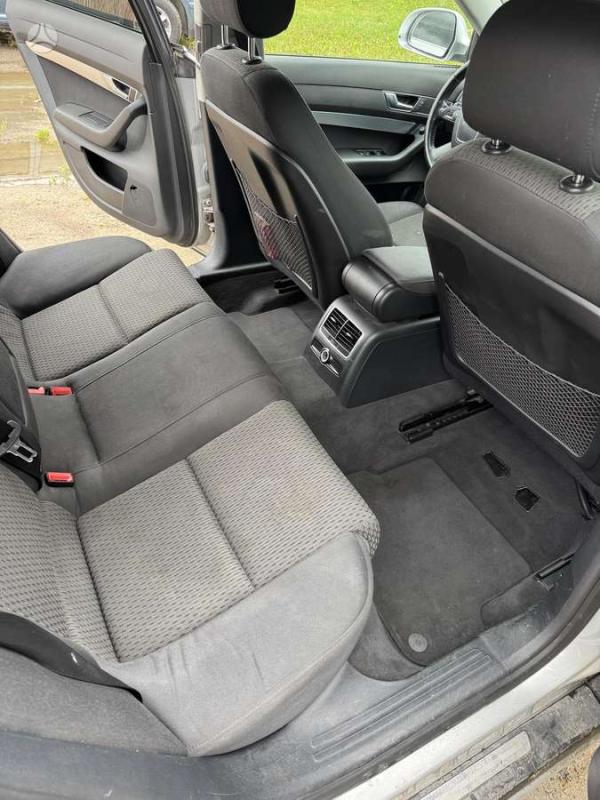 Grey Audi A6 2008 in Vilnius, with an engine capacity of 2.70 L and mileage of 240 thousand km for 2000 €, photo 8 on AUTOMOTO.COM.LV