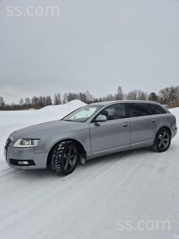 Grey Audi A6 2008 in Jelgava, with an engine capacity of 2.00 L and mileage of 380 thousand km for 4500 €, photo 1 on AUTOMOTO.COM.LV