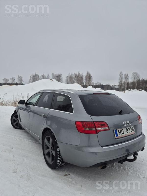 Grey Audi A6 2008 in Jelgava, with an engine capacity of 2.00 L and mileage of 380 thousand km for 4500 €, photo 4 on AUTOMOTO.COM.LV